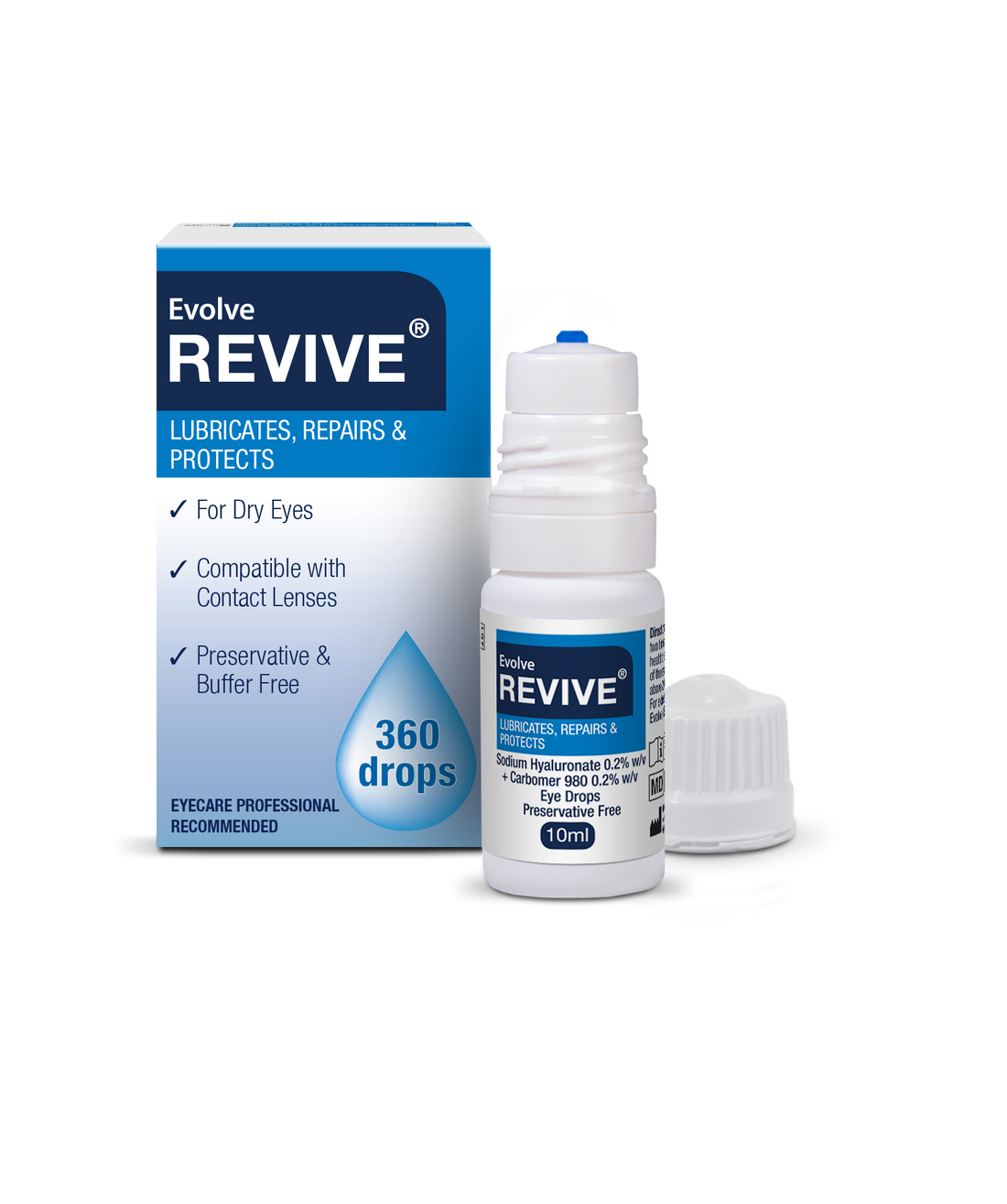 Evolve Revive Eye Drops | Preservative Free | Clinic Direct